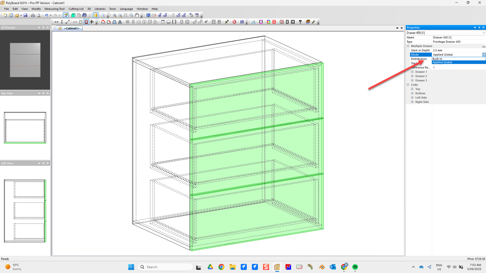 connect draw front to counter draw front | Forum | WOOD DESIGNER