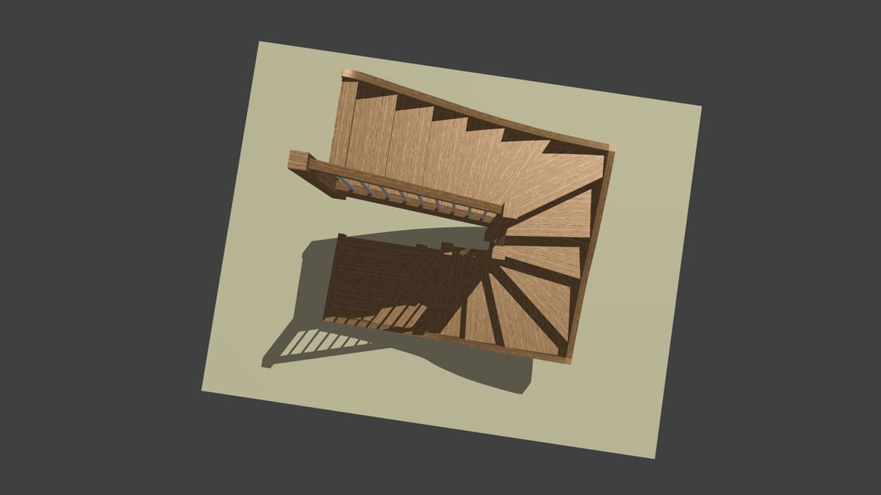 Free stair builder app to design and generate all stair parts fast