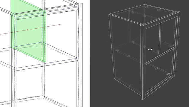 The new way to add face frames, fillers, plinths and more using ...