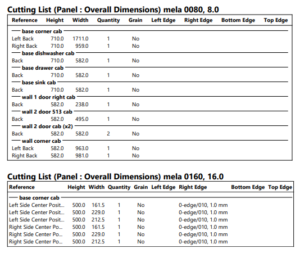 Cutting list optimizer for professional workshops | WOOD DESIGNER