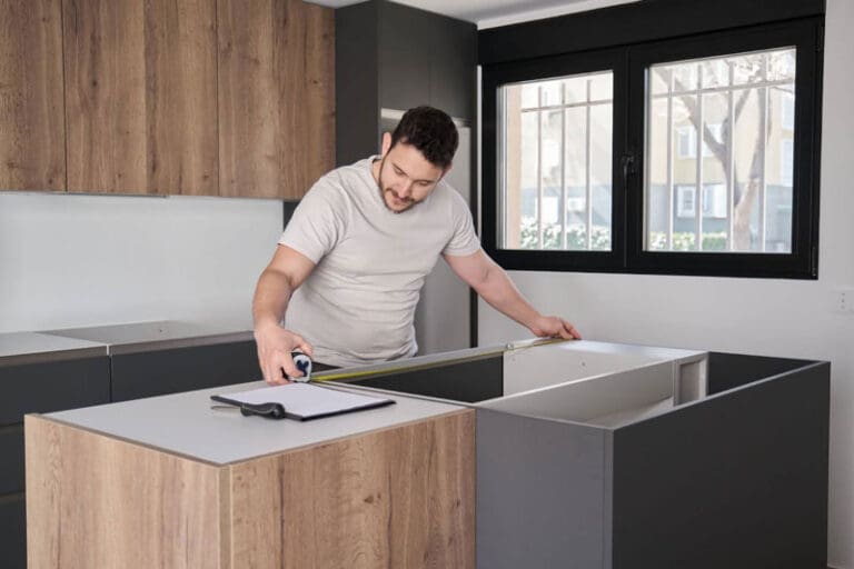 Heights and Dimensions for Kitchen Cabinets and Worktops